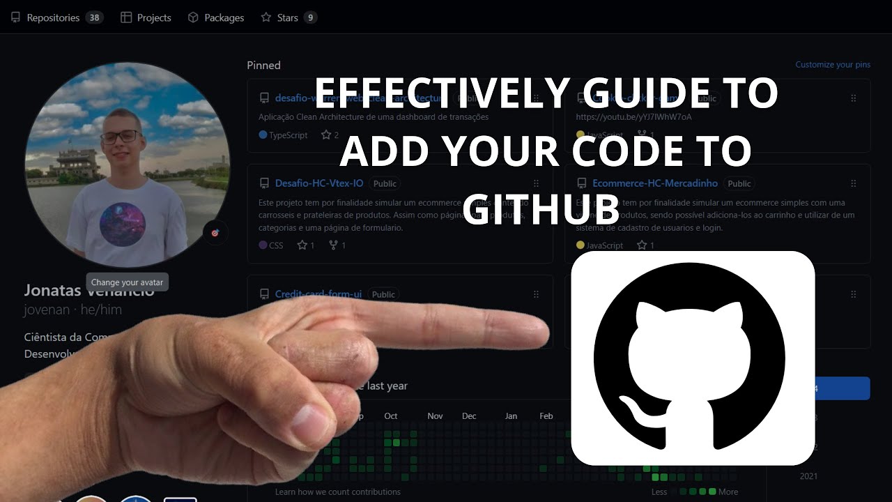 ADD YOUR CODE TO GITHUB - ASMR PROGRAMMING - NO TALKING