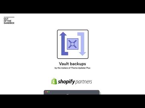 Now Available! Theme Updater Plus: Vault Backups