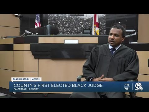 Palm Beach County's first elected judge rules on faith, family and community