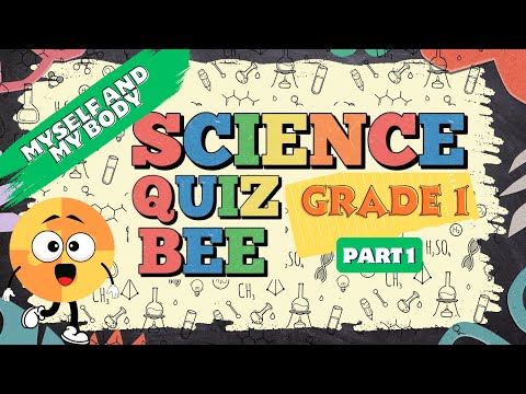 Science Quiz bee for Grade 1 | Quiz 1 | Myself and My Body | Quiz by brainYs