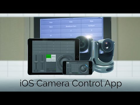 PTZ Control App for iOS Devices
