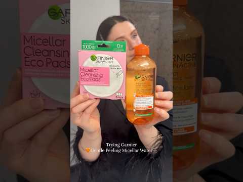Let's try with me, new Micellar Water and Eco-Pads from @GarnierUSA π§‘