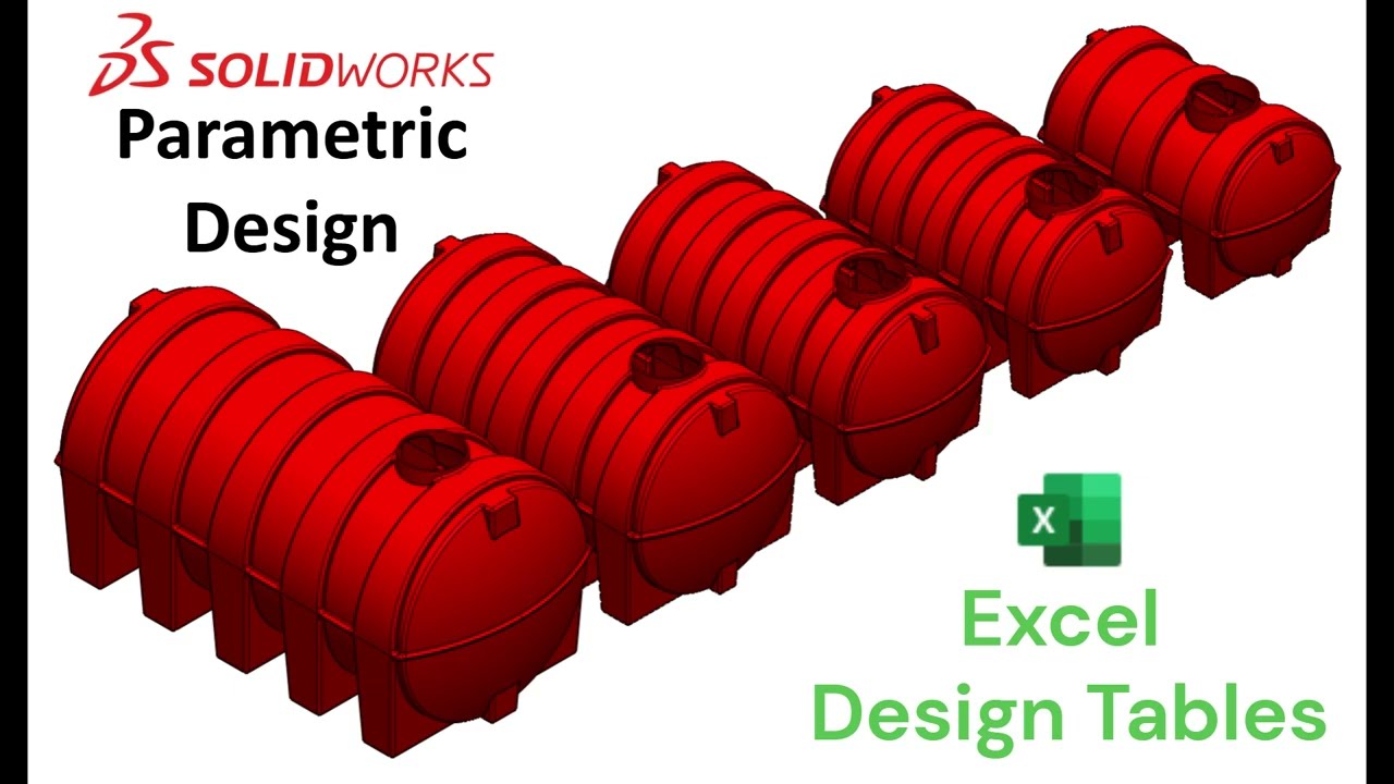 SolidWorks Tutorial: Parametric Design with Excel Design Tables
