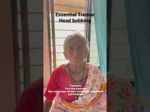 Essential tremors- Head bobbing and treatment #neetpg #clinical #shorts
