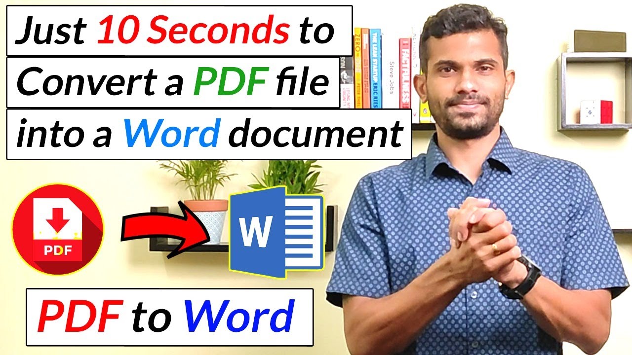 Konversi file PDF menjadi dokumen Word