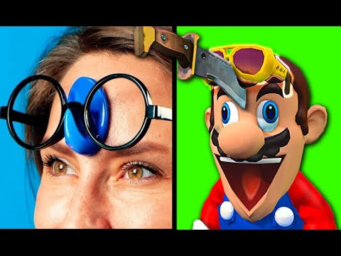 Mario Tries Life Hacks