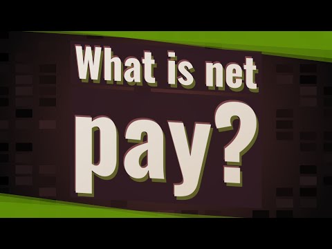 What is net pay?