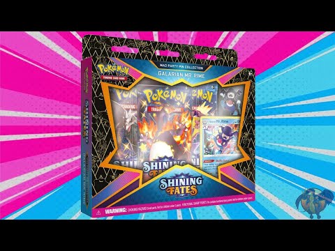 Shining Fates Galarian Mr.Rime Box Opening | GIVEAWAY WINNER