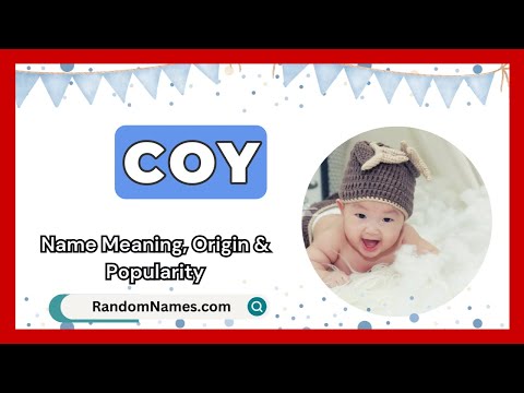 Coy - Baby Boy Name Meaning, Origin & Popularity - RandomNames.com