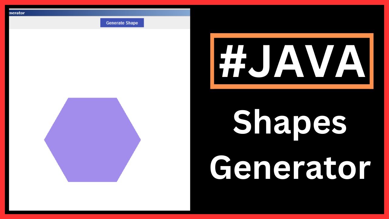 Java Project Tutorial - How To Create a Shapes Generator Project in Java Netbeans