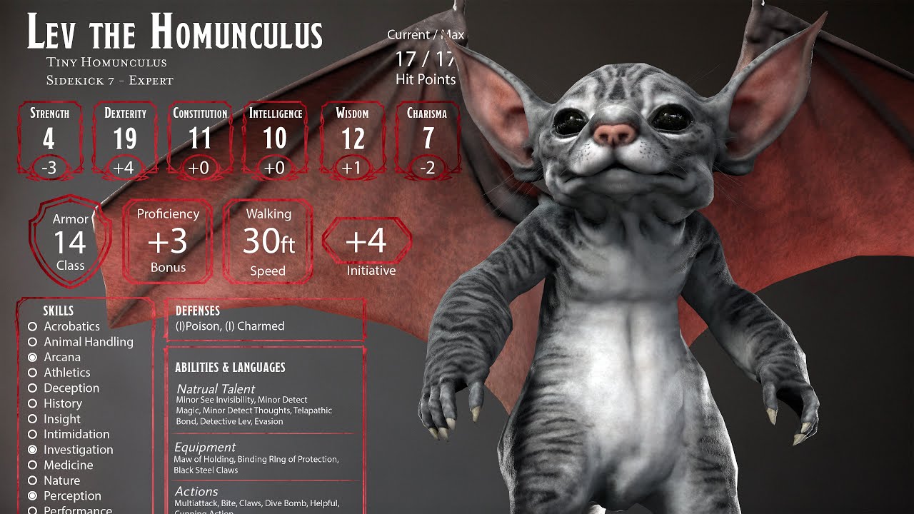Lev the Homunculus