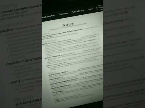 5 Free ATS-Friendly Resume for Software Developer