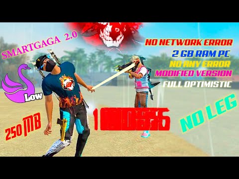 NEW SMARTGAGA 2.0  | NO NETWORK ERROR |  FOR LOW END PC Freefire OB41 | FF NEW UPDATE | OB41