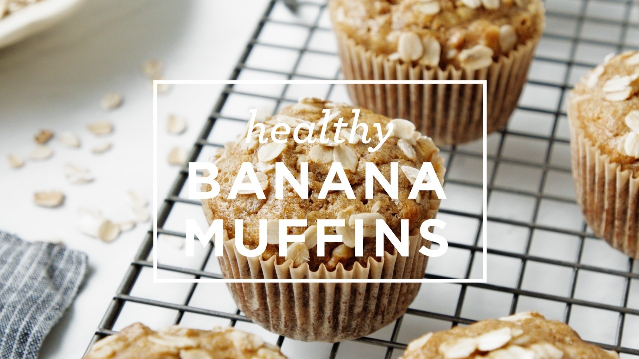 Healthy Banana Muffins - Love & Lemons