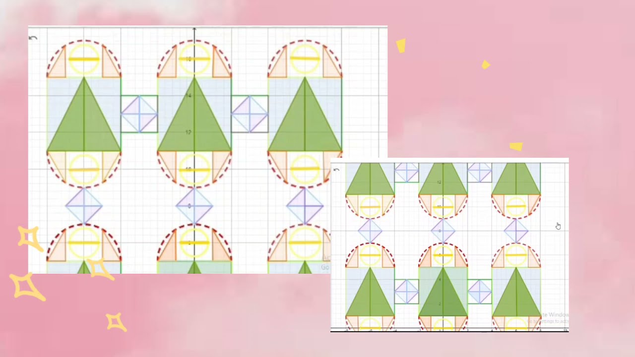 Tutorial how to make THIS pattern in GeoGebra!