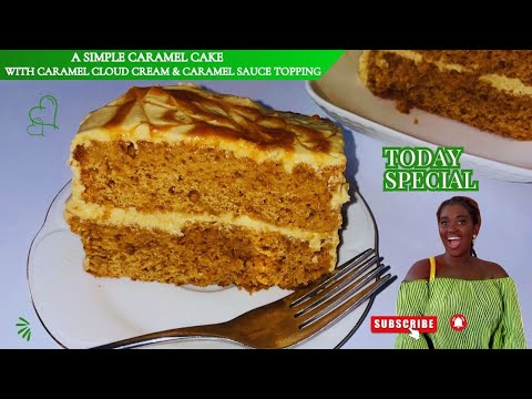 How To Make Caramel Cake Recipe #caramel #belovedcaters #cake #saltedcaramel