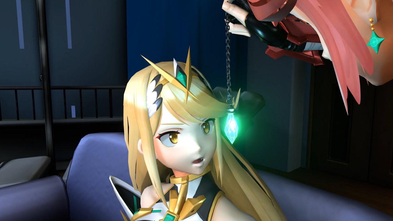 Mythra gets Hypnotized by Pyra (PREVIEW)