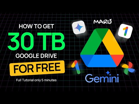 The Secret to Getting 30TB of Google Drive Storage for Free #FreeStorage #FreeGoogleDrive30TB #Tech
