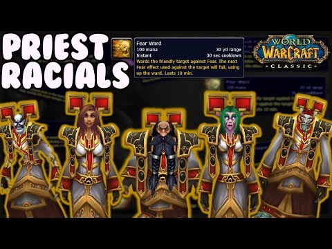 Priest Racials Guide Classic WoW | Vanilla World of Warcraft