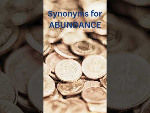 Let's get back to leaning! #english #vocabulary #abundance