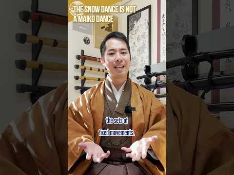 The Snow Dance is NOT a Maiko Dance #Shorts