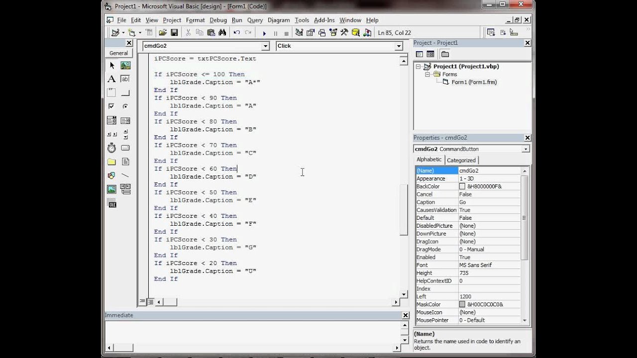 VB6 Tutorial 027 - Select Case