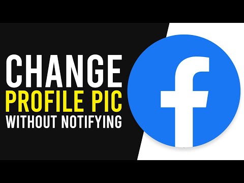 How To Change Profile Picture on Facebook Without Notifying Everyone (BEST WAY)