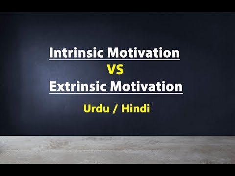 Intrinsic Motivation VS Extrinsic Motivation | Key Difference in Urdu & Hindi