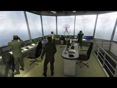 A little stroll around Fort Zancudo (GTA Online)