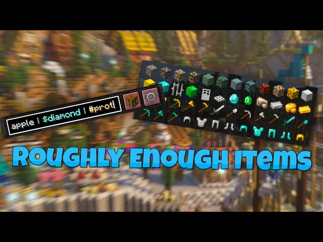 Minecraft Roughly Enough Items (REI) mod guide: How to get and use