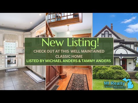 New Listing! 110 N Okeefe Cassopolis MI Listed by Michael Anders & Tammy Anders MI Realty Niles MI