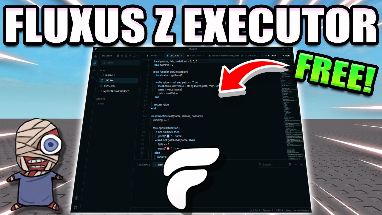 Fluxus Z Executor – The BEST FREE Roblox Executor in 2026? (WORKING)