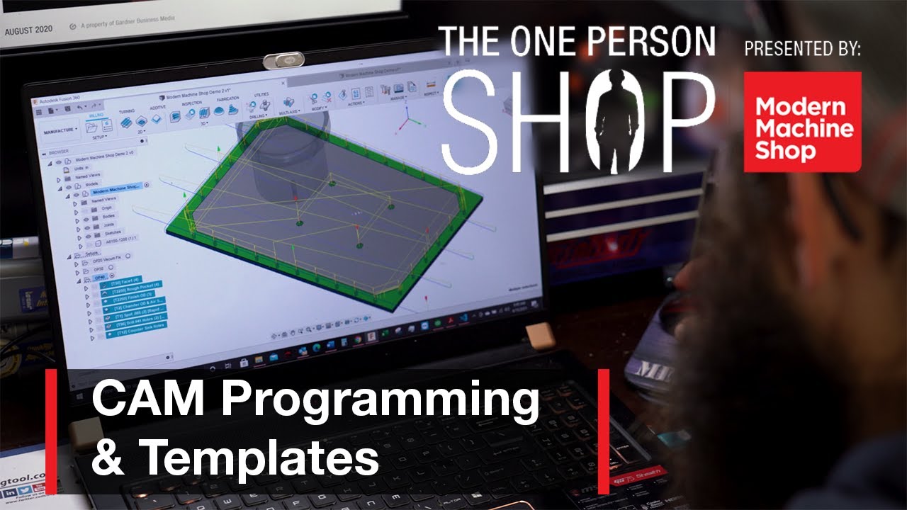 Use CAM Templates to Automate Programming | The One-Person Machine Shop