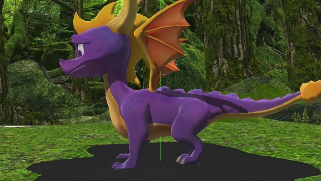 Spyro Stuck in Tar Pit