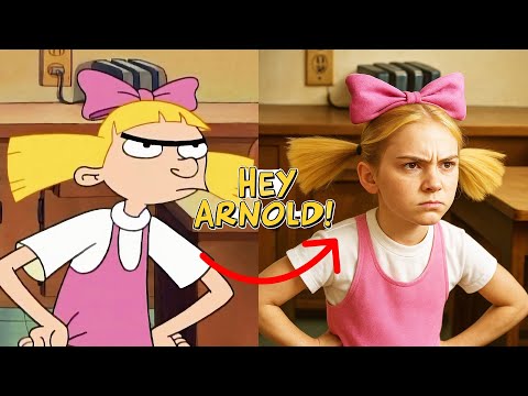 Hey Arnold! Characters in Real Life! 😲
