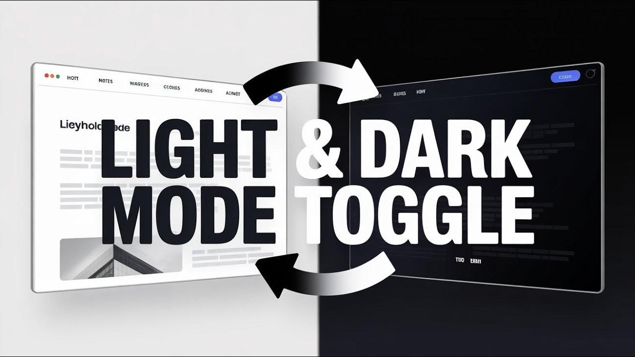 JavaScript Theme Switcher: Toggle Between Light & Dark Modes Easily