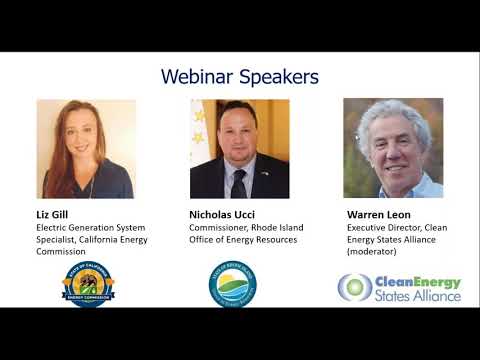 State Plans for 100% Clean Electricity: Updates from California and Rhode Island (4.6.21)