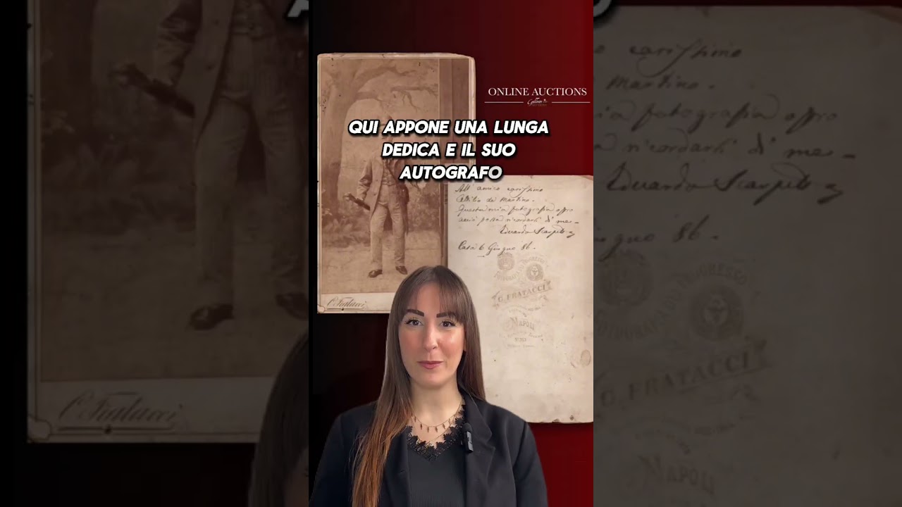 Presentazione asta autografi Galileum Auctions febbraio 2025