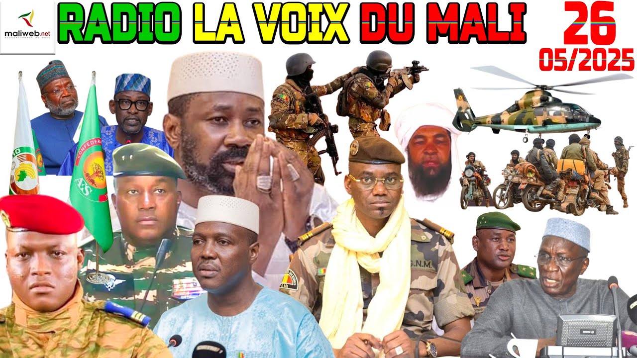 La Revue de Presse de la RADIO LA VOIX DU MALI du 26 Mai 2025 - L ...