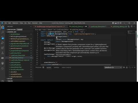 Lightning Message Service (LMS) in lwc