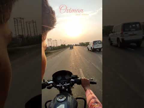 #oviman hindi version song status video#bike #ride