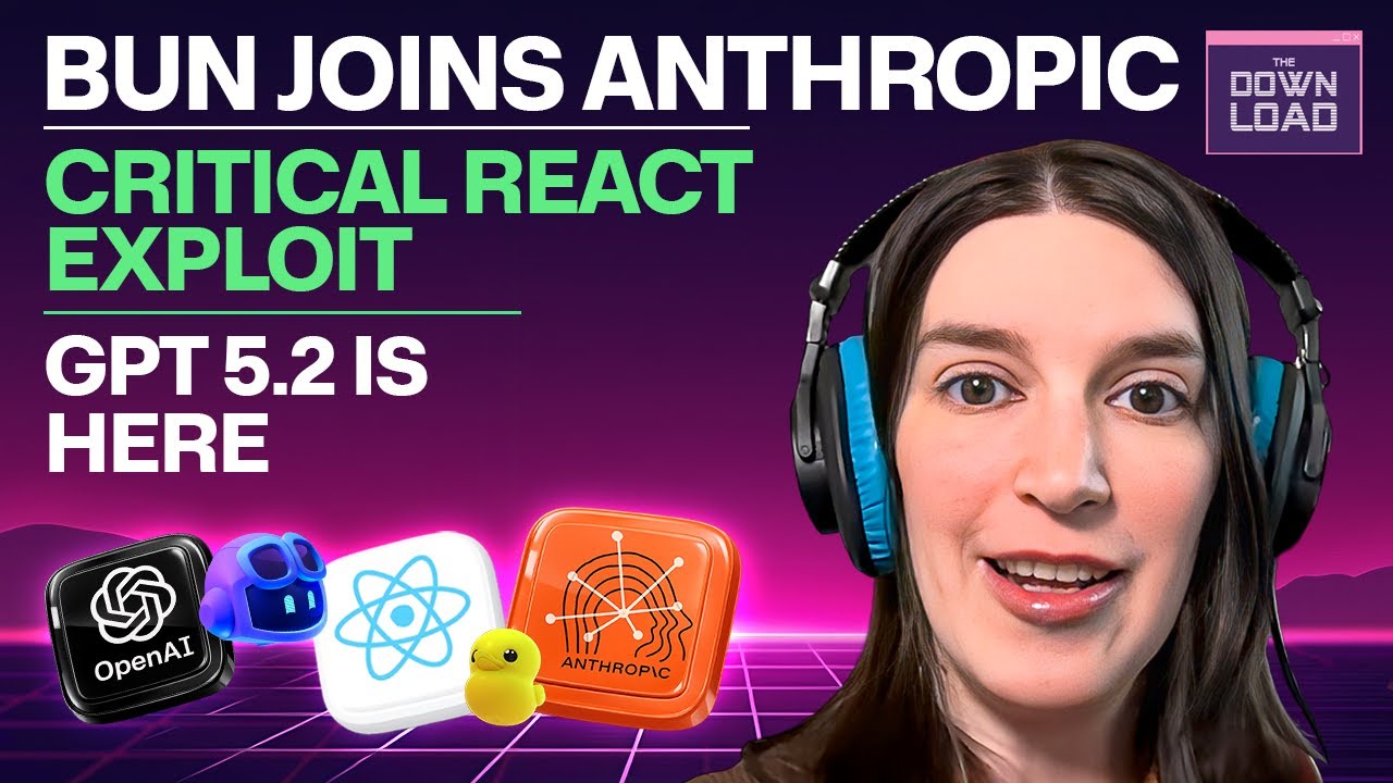 The Download: Bun acquired by Anthropic, React2Shell, GPT 5.2 & more