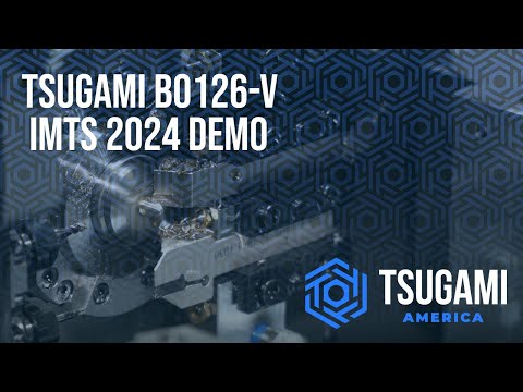 Tsugami B0126-V IMTS 2024 Demo