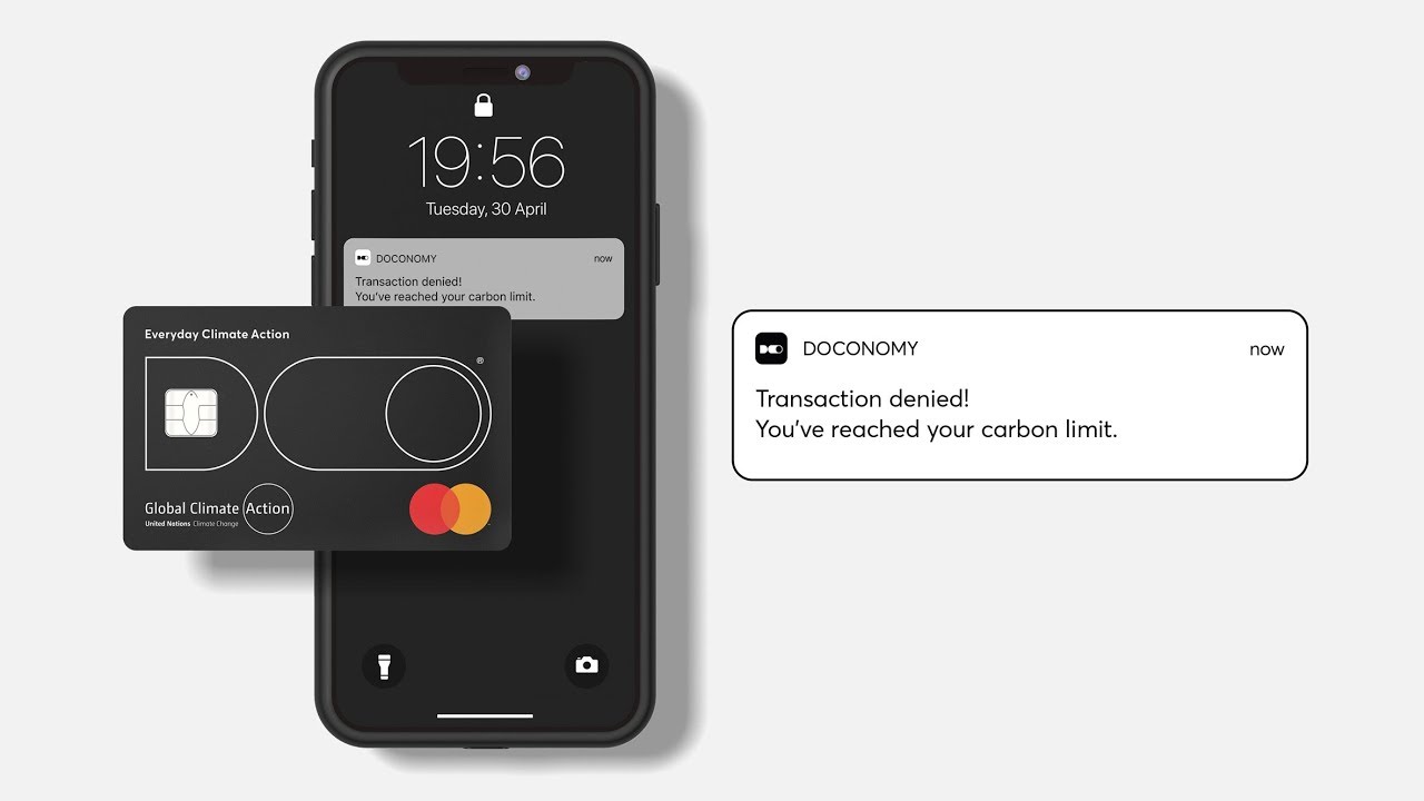 Doconomy launches credit card with a carbon-emission spending limit