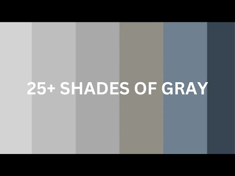 25+ Shades of Gray Color | Colors Names