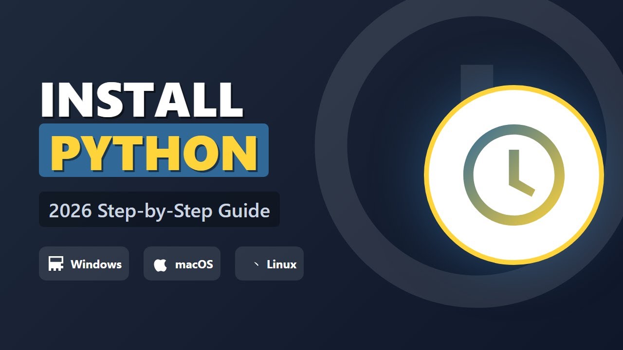 Installing Python Explained: Windows, macOS & Linux Setup (2026)