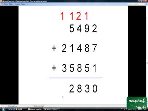 Comment poser une addition a virgule ? La réponse est sur Admicile.fr