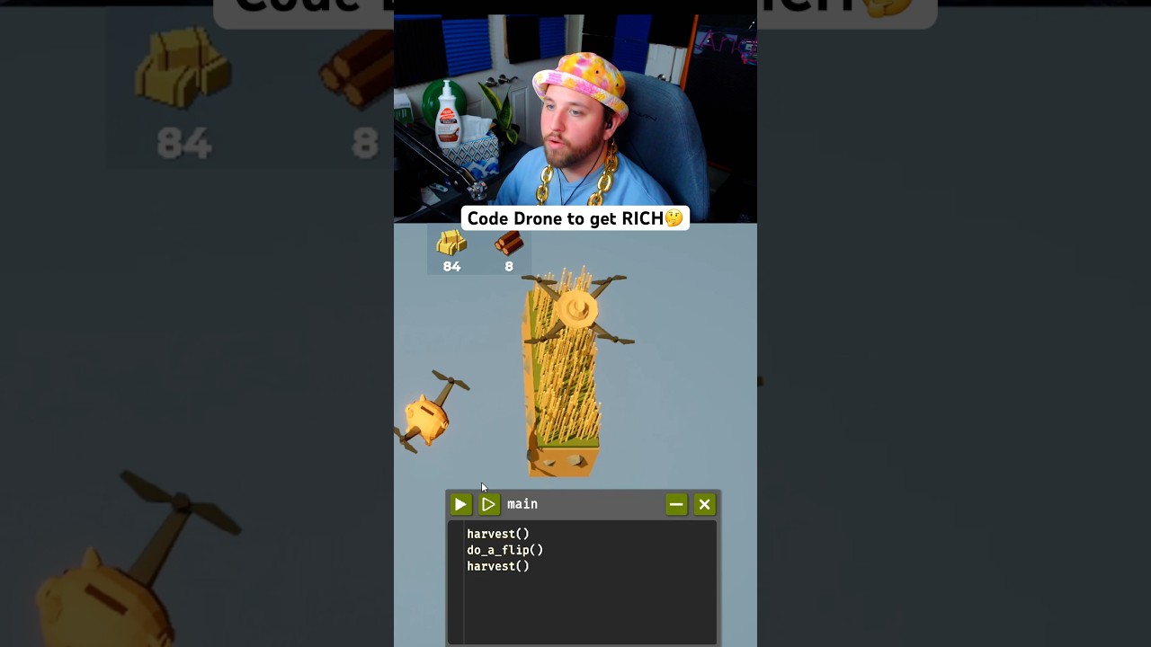 Programing Drones to Get Rich in this Game