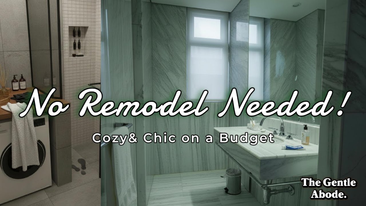 Create a Modern Rustic Bathroom Without Breaking the Bank
