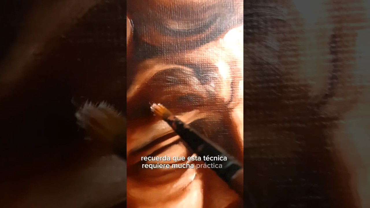 La técnica mas efectiva de pintura al óleo #painting #howtopaint #oilpainting #arte